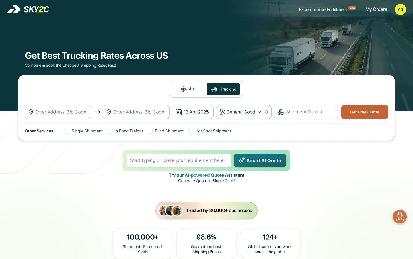 SKY2C International Shipping Freight Forwarding Company - California ...